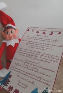 Printables noel : bons de calendrier de l'avent & lettre du lutin